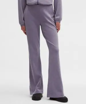 Lululemon Brushed Softstreme Mid-rise Flared Pant - Grape Mist