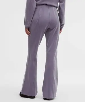 Lululemon Brushed Softstreme Mid-rise Flared Pant - Grape Mist