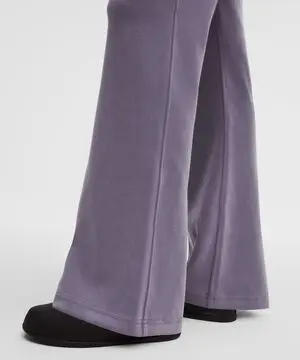 Lululemon Brushed Softstreme Mid-rise Flared Pant - Grape Mist