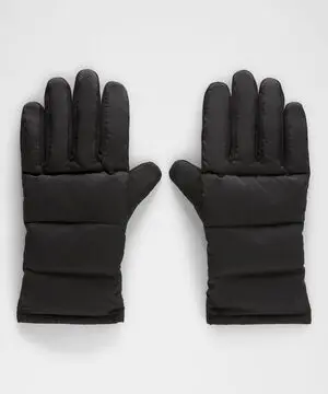 Lululemon Wunder Puff Gloves - Black