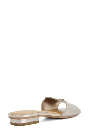 Dune London Lindo Slide Sandal - Gold