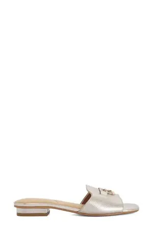 Dune London Lindo Slide Sandal - Gold