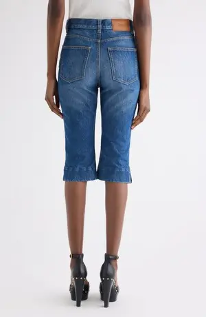 Chloé High-waisted Capri Jeans