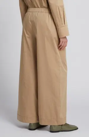 MM BY MAX MARA Dream Wide-leg Cotton Pants