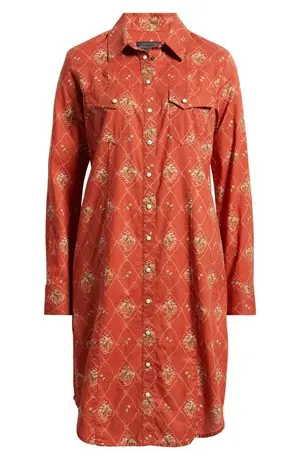 Pendleton Gambler Print Shirtdress