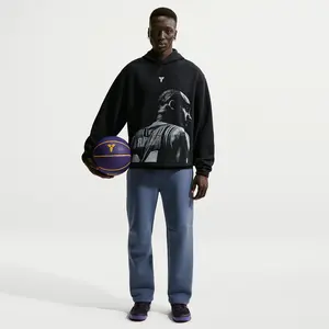Nike Kobe Dri-fit Fleece Pullover Basketball Hoodie - Black