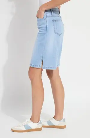 Lyssé Lennon Denim Bermuda Shorts
