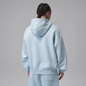 JORDAN Brooklyn Fleece Oversized Full-zip Hoodie - Blue