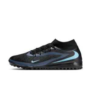 Nike Phantom High Academy Turf Soccer Shoes - Black