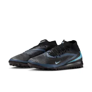 Nike Phantom High Academy Turf Soccer Shoes - Black