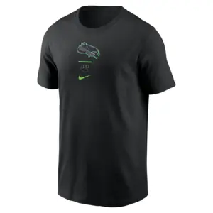 Nike Tampa Bay Rays City Connect 2-hit Mlb T-shirt - Black