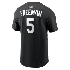 Nike Freddie Freeman Los Angeles Dodgers Mlb T-shirt - Black