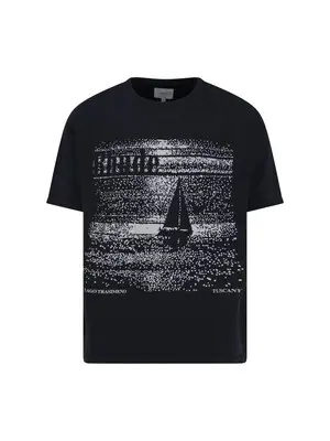 Rhude Lago Trasimeno' T-shirt - Black