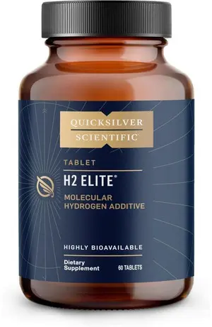 QUICKSILVER SCIENTIFIC H2 Elite Molecular Hydrogen Magnesium Malate Water Tablets - None