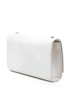 Saint Laurent 2017 Medium Monogram Kate Crossbody Bag - White