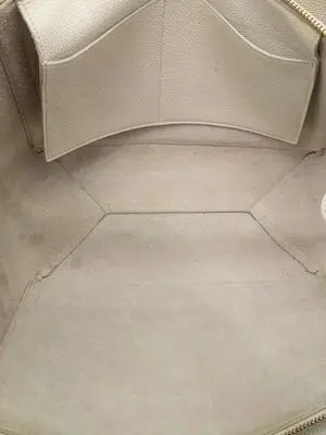 Celine 2017 Small Leather Trifold Tote Bag