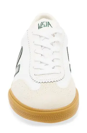 VEJA Volley Canvas Sneaker - White Cyprus Natural