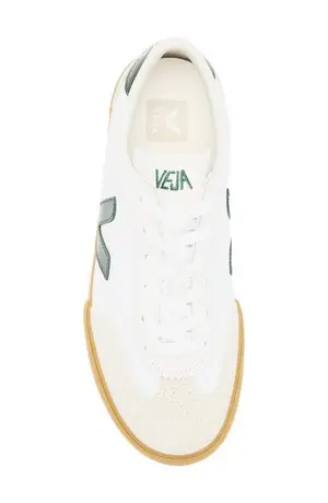 VEJA Volley Canvas Sneaker - White Cyprus Natural