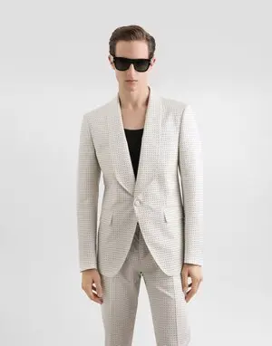 Dolce & Gabbana Single-breasted Jacket In Silk Wool