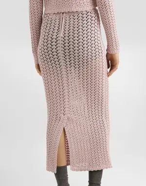 Dolce & Gabbana Viscose Crochet Skirt