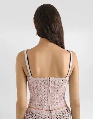 Dolce & Gabbana Crochet Bustier