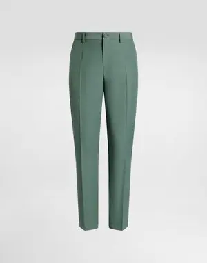 Dolce & Gabbana Wool Poplin Trousers