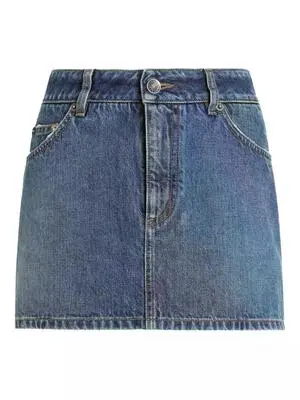 Dolce & Gabbana Denim Mini Skirt