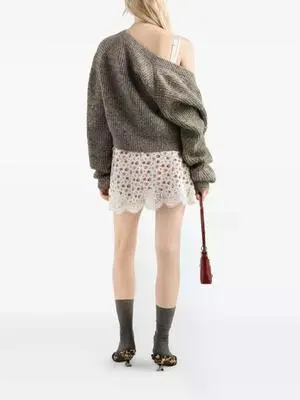 Dolce & Gabbana Chunky-knit Cropped Cardigan