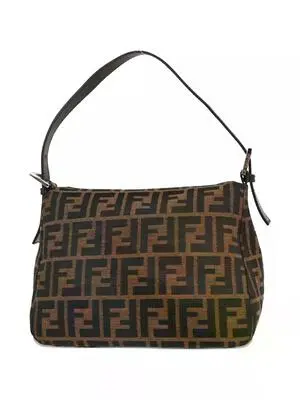 Fendi 2000 Zucca-pattern Shoulder Bag - Brown