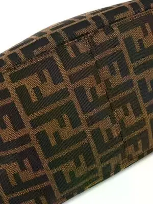 Fendi 2000 Zucca-pattern Shoulder Bag - Brown