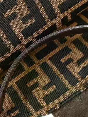 Fendi 2000 Zucca-pattern Shoulder Bag - Brown