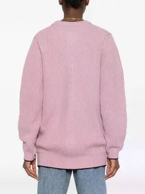Chloé Logo Rib Knit Cardigan