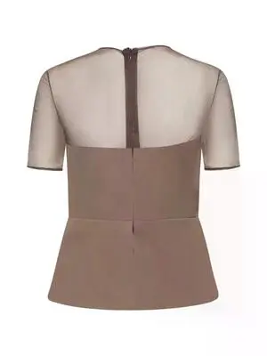 NENSI DOJAKA Peplum Panelled Blouse