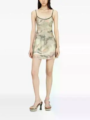 DIESEL® Crystal-embellished Mini Dress