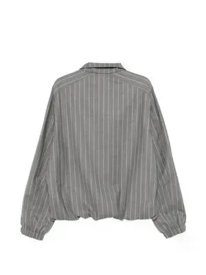 MORDECAI Striped Zipped Jacket
