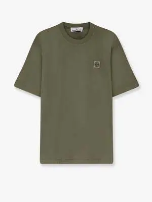 Stone Island Organic Cotton Tshirt - Green