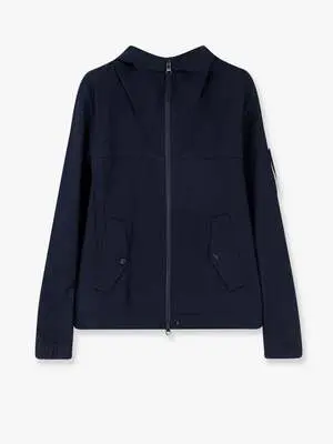 Stone Island Allweather Cotton Canvas S.i. Ghost Jacket