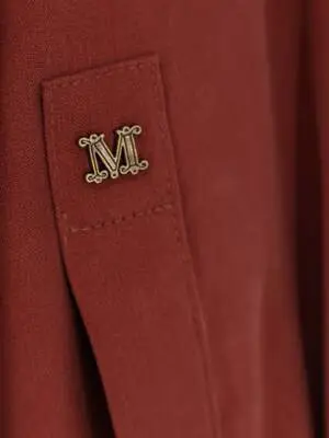Max Mara Siamese Silk Shirt - Brown