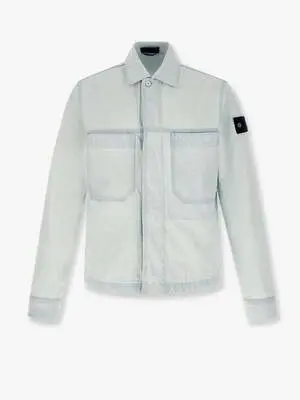 STONE ISLAND DENIM RESEARCH Indigo Denim Ultrableached Jacket