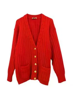 Celine Cable-knit Cardigan