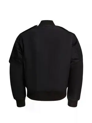 BUZZ RICKSON'S Zip Bomber Jacket - Black