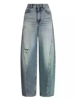 Dolce & Gabbana Panelled Distressed Jeans - Blue