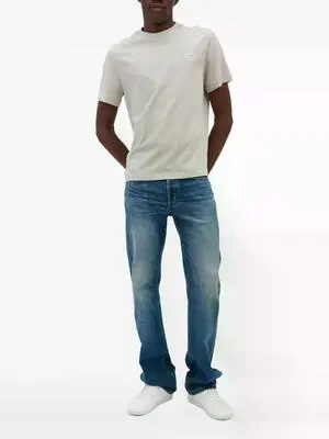 A.p.c. Logo-detail Short-sleeve T-shirt - Grey
