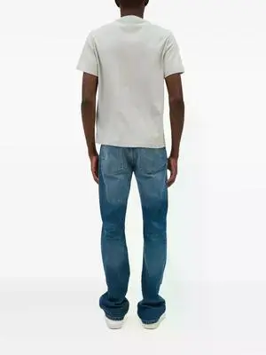 A.p.c. Logo-detail Short-sleeve T-shirt - Grey