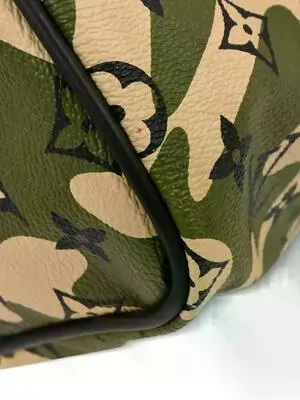 LOUIS VUITTON 2008 X Takashi Murakami 55 Keepall Bandouliere Travel Bag - Green