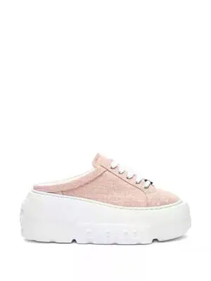 Casadei Heeled Mules - Pink