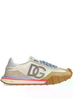 Dolce & Gabbana Logo-detail Sneakers - Neutrals
