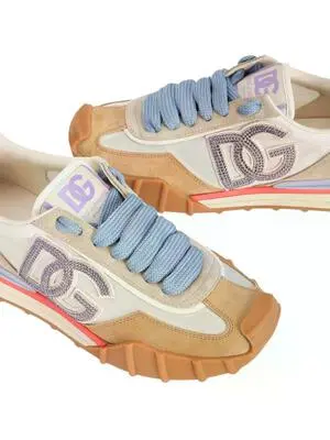 Dolce & Gabbana Logo-detail Sneakers - Neutrals