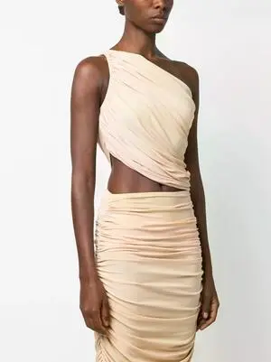 Norma Kamali Draped One-shoulder Top