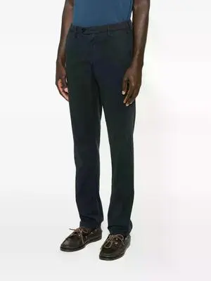 Canali Front-button Trousers - Blue